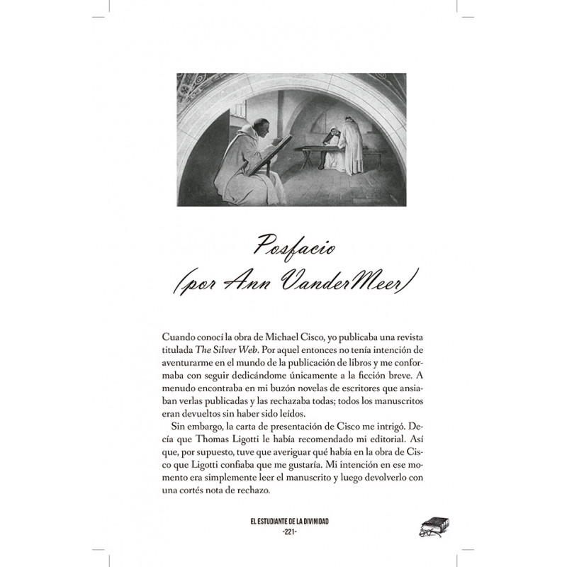 El estudiante de la divinidad, de Michael Cisco